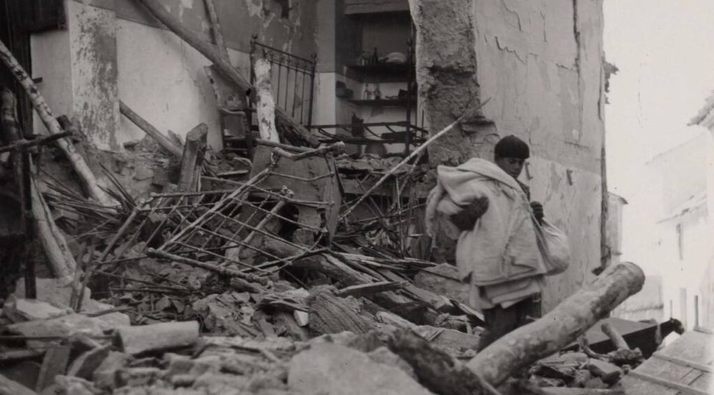 75 años del bombardeo de Cabra - F.N. Francisco Franco