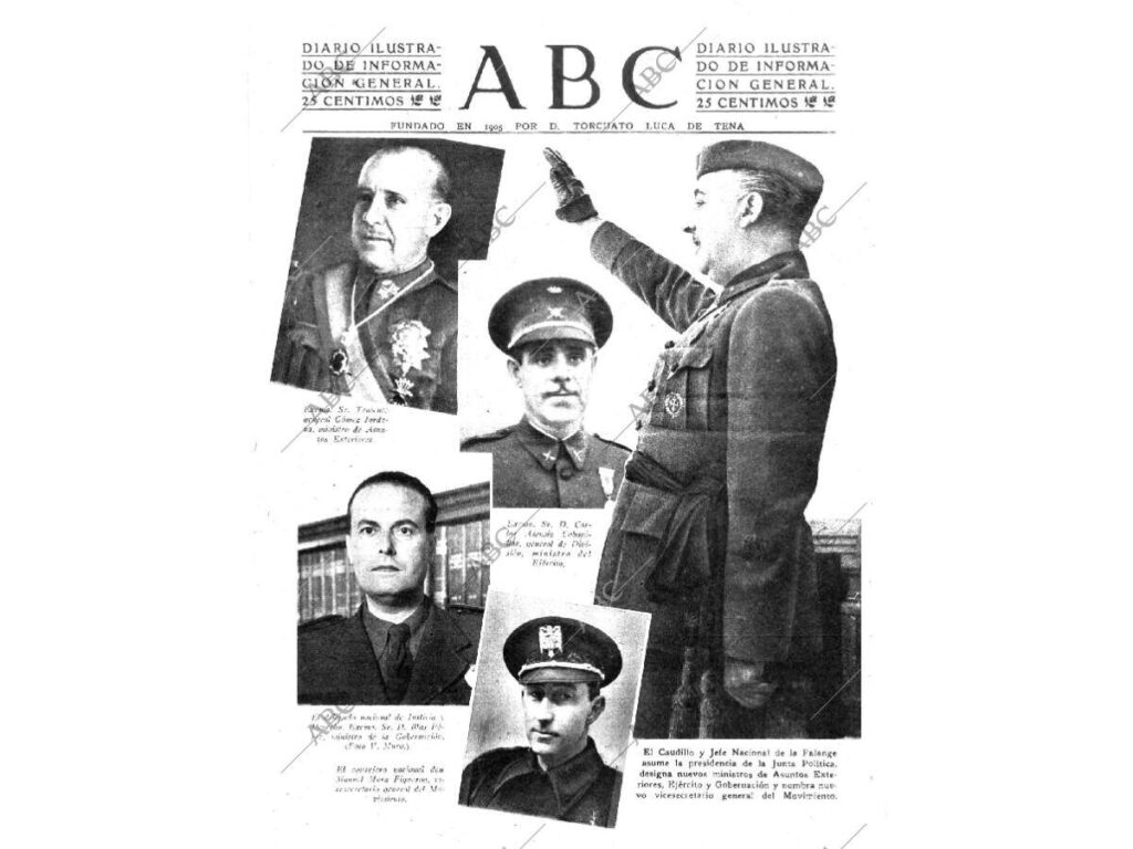 Pensamiento de Franco. Las nobles tradiciones y las inquietudes ...