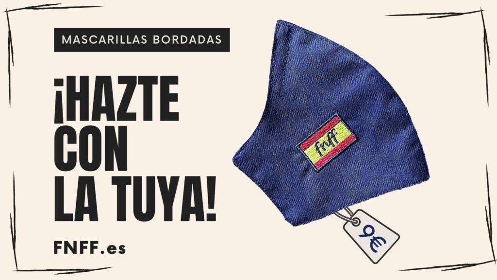 Mascarillas de la FNFF: ¡hazte con la tuya! - F.N. Francisco Franco